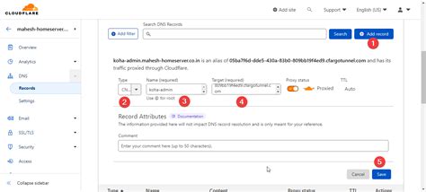 external access to a local server via a cloudflare tunnel libtechnophile