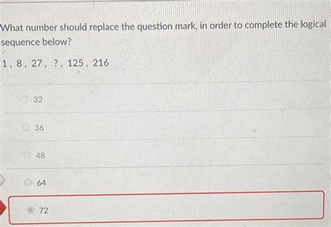 Solved What Number Should Replace The Question Mark In