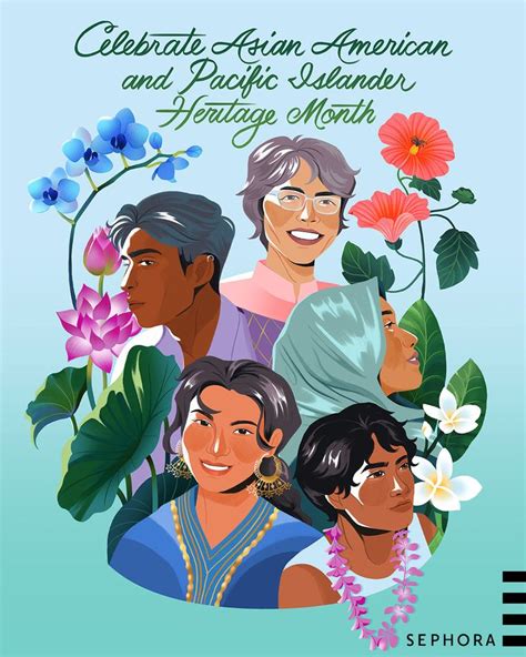 Happy Aapi Month Asian American American Illustration American Wallpaper