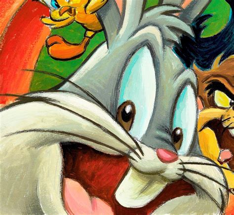 Joan Vizcarra Looney Tunes Bugs Bunny Taz Daffy Duck And Tweety