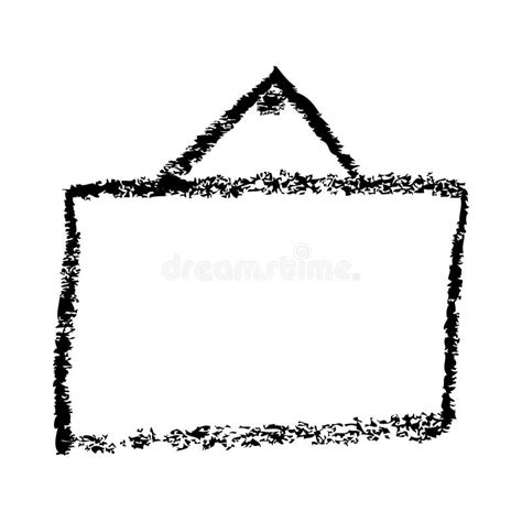 Doodle Rectangle And Oval Looped Frame Hand Drawn Scalloped Edge Rectangle And Ellipse Shape