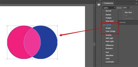 Are There Blending Modes In Illustrator