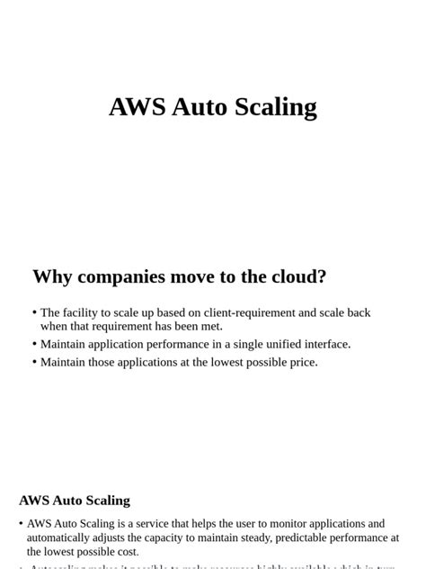 Auto Scaling And Load Balancer Pdf Load Balancing Computing Telecommunications