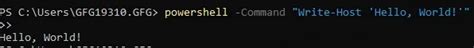 How To Run Powershell Script From Cmd Geeksforgeeks