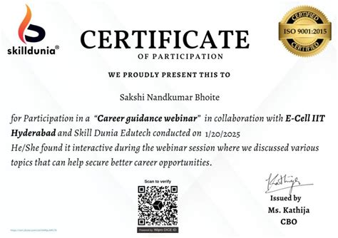 Careerguidance Skilldevelopment Learning Skillduniyaedutech Sakshi Bhoite