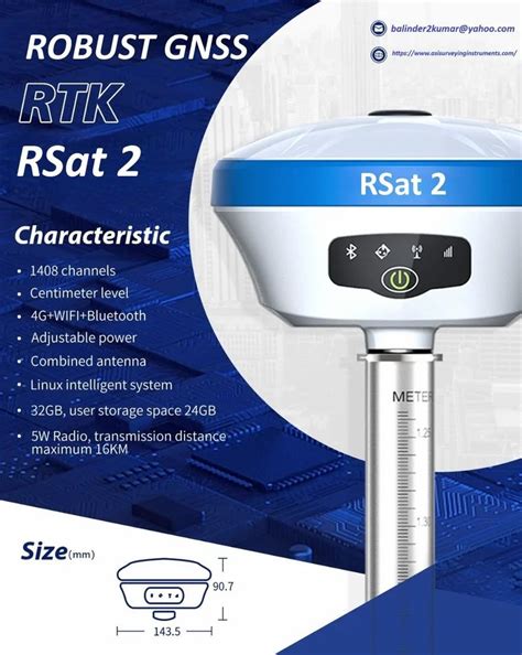 Rsat Rtk Dgps Gnss Receiver At Set Gnss Receiver In New Delhi ID