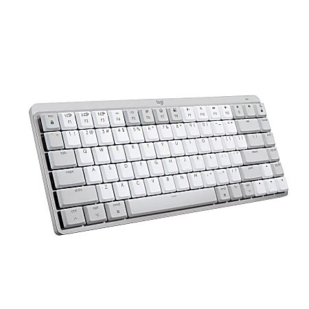 Logitech MX Mechanical Mini For Mac Wireless Illuminated Keyboard Low Profile Switches Tactile