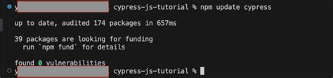 How To Update A Specific Package Using Npm BrowserStack
