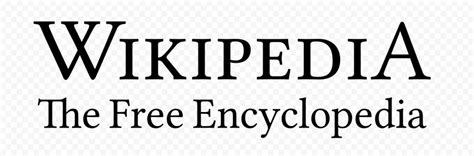 Wikipedia Text Logo Hd Png Citypng