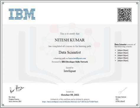 Nitesh Kumar On Linkedin Intellipaat Ibm Datascientist Datascience
