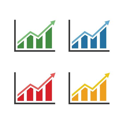Graph Icon In Trendy Flat Style Chart Bar Symbol For Your Website