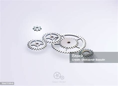 3d 기어 메커니즘입니다 추상적인 벡터 일러스트입니다 기계 드로잉 건물입니다 추상적인 배경 엔진에 대한 스톡 벡터 아트 및 기타 이미지 Istock