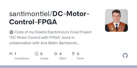 Github Santimontiel Dc Motor Control Fpga Code Of My Dise O Electr Nico S Final Project