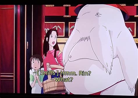 The Copy Of Spirited Away I Have Uses Rin In Subtitles Throughout