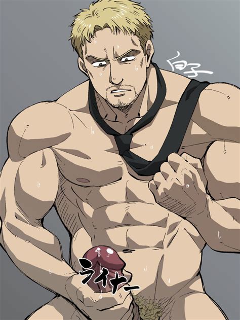 Shirako Kirupi Reiner Braun Shingeki No Kyojin Derivative Work Highres Screenshot Redraw