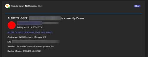 Ms Teams Notification As Covered At Thwack Camp Alert Lab The Solarwinds Platform Thwack