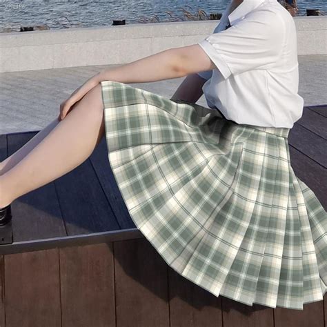 กระโปรงยีนส์เอวสูงอ้วนมม กางเกงซับในหญิงกระโปรงทรงเอกระดุมบางและอเนกประสงค์ 19 มีนาคม ซับ S