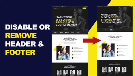 Removing Or Disabling Header And Footer Three Methods For Your Website