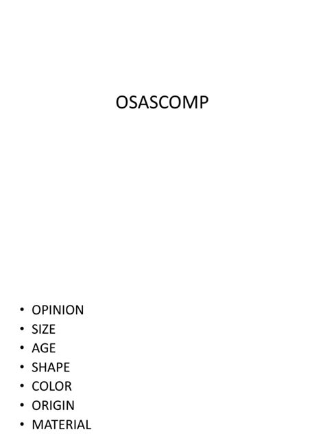 Osascomp Pdf