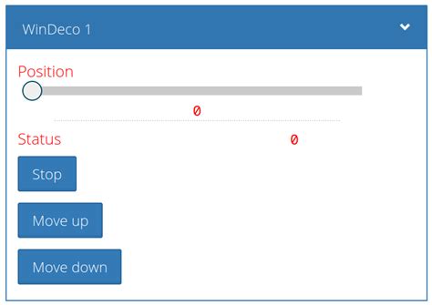 Управление шторами в Wb Mqtt Serial Программное обеспечение Wiren