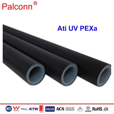 Black Pex Uv Resistant Pipes For Potable Water Pex A Pipe And Pex B Pipe