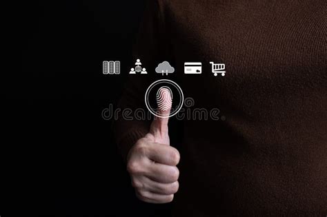 Verification Of Information With Fingerprint Scanner2 Factor Authentication High Security For