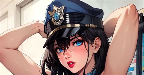 Ai Generated Police Woman Oc Kladenartのイラスト Pixiv
