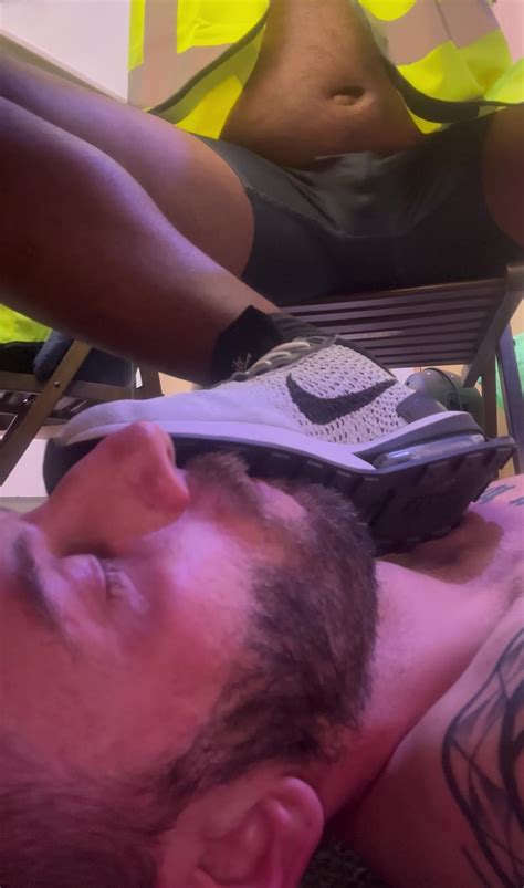 Face Used As A Footrest ThisVid Com