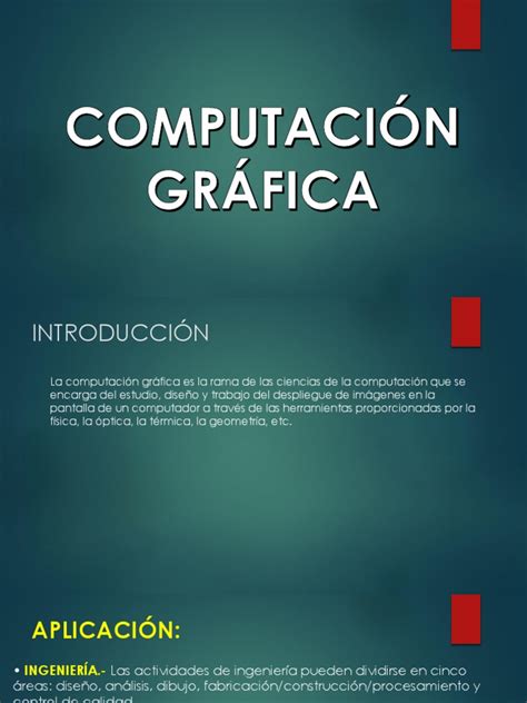 Computacion Grafica Pdf Gráficos De Computadora Vector Euclidiano