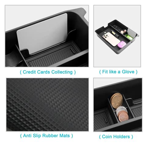 Snapklik Center Console Organizer Tray For Honda