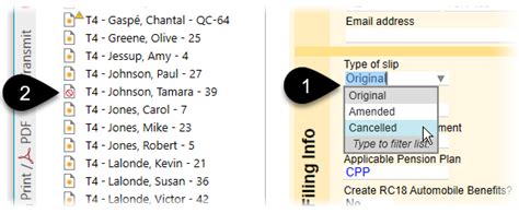 Enter T5 Slip Data TaxCycle