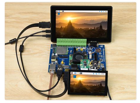 Compute Module 4 Industrial Iot Base Board For All Variants Of Cm4 Ws