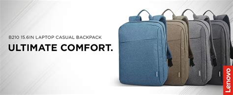 Lenovo Casual Laptop Backpack B Inch Padded Laptop Tablet Compartment Durable And