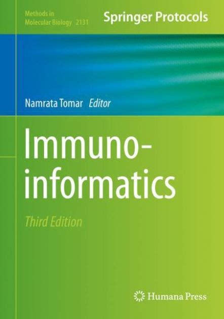 Immunoinformatics By Namrata Tomar Hardcover Barnes And Noble®