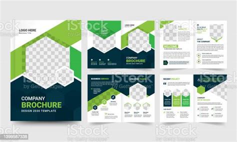 8 페이지 기업 비즈니스 회사 브로셔 프로필 템플릿 다목적 사용 표지 전단지 브로셔 잡지 전단지 및 더 많은 0명에 대한 스톡 벡터 아트 및 기타 이미지 Istock