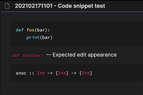 Multiline Code Snippets Blocks Not Formatting In Edit Mode Bug Graveyard Obsidian Forum