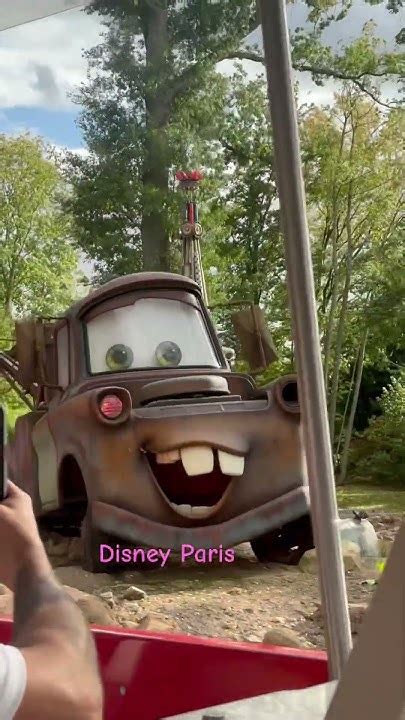 Disney Paris Tow Mater Cars I Fuel Tower” Eiffel Tower Disneyland