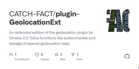 Github Catch Factplugin Geolocationext An Extended Edition Of The