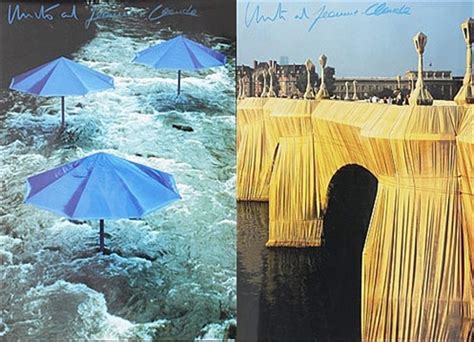 The Umbrellas Project And Wrapped Bridges Project 2 Works By Christo