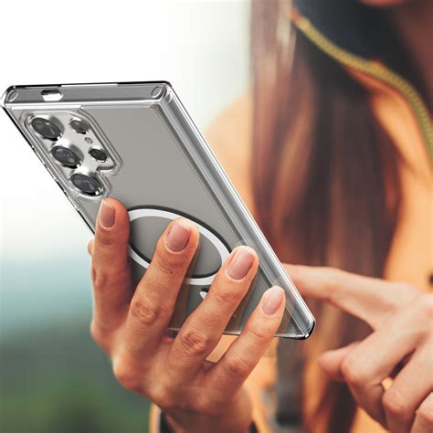 Samsung Galaxy S24 Ultra Clear Magsafe Case With MagSafe Charger Encased