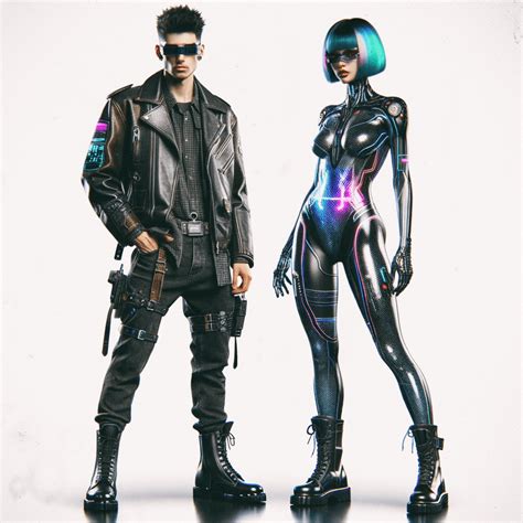 Cyberpunk Fashion Neon Future Essentials Page 8