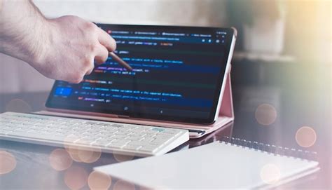 Premium Photo Digital Technology Industry Concept Development Of Programming And Coding