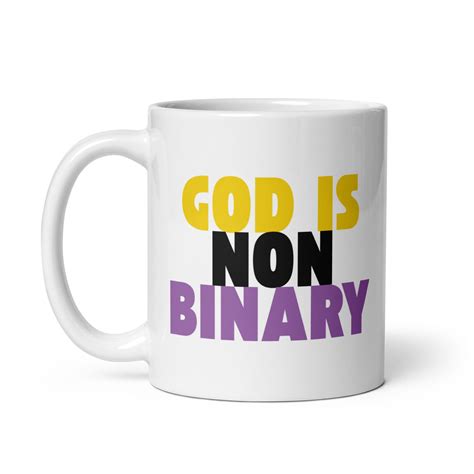 God Is Nonbinary Mug Pavlovitz Design