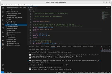 การตดตงและใชงาน Pico SDK for RP2040 และ VS Code บน WSL 2 Ubuntu IoT Engineering Education