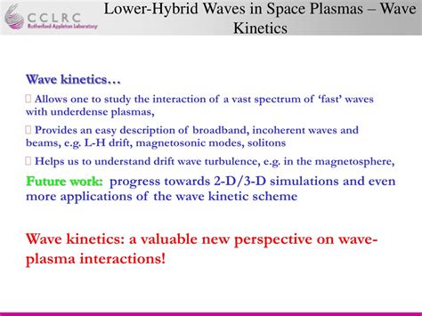 Ppt Role Of Lower Hybrid Waves In Space Plasmas Impacts And Applications Powerpoint