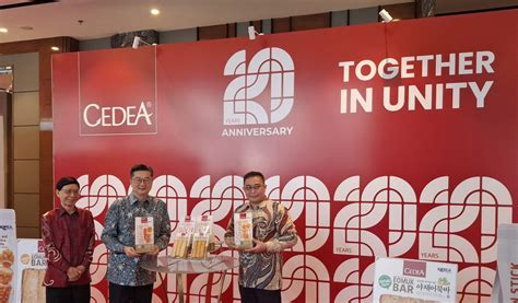 Rayakan 20 Tahun Cedea Luncuran Produk Baru Cedea Korean Food Series