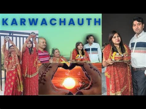 Karwachauth Karwachauth Pooja Indian S Valentine Day Bhabhiji Ki Anniversary Vlog