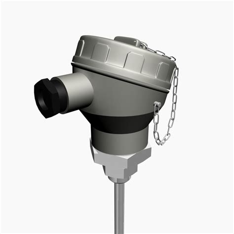 3d Model Thermocouple Temperature