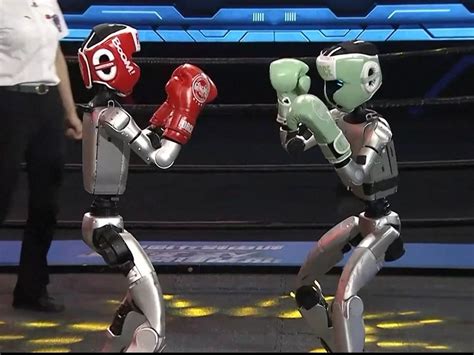 Worlds First Humanoid Robot Boxing Match Kicks Off In China Emirates