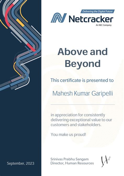 Mahesh Kumar Garipelli On Linkedin Extremely Honored To Receive The